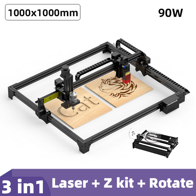 Cnc Laser Engraver Cutter Wood Printer 90W Laser Engraving And Cutting ...
